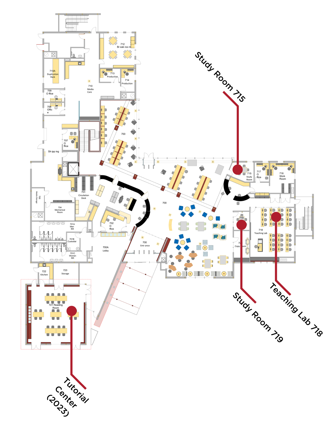 Library Maps | SRJC Libraries